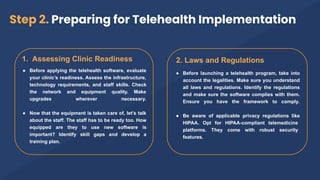 Implementing a Telehealth Program In Your Clinic: How to Make it a ...