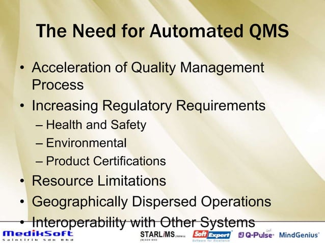 Implementing Automated Qms For Business Excellence | PPTX