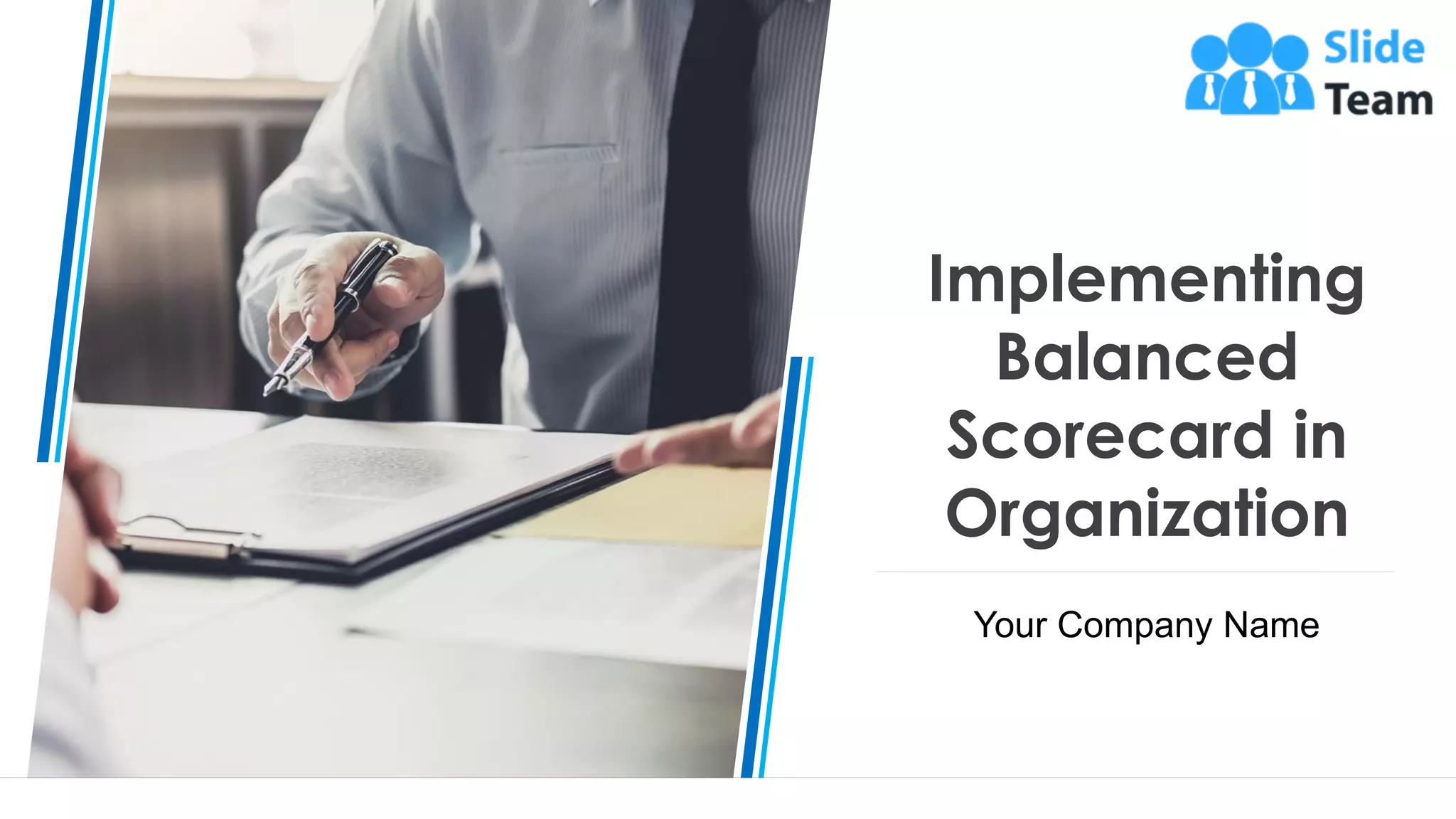Implementing Balanced Scorecard In Organization Powerpoint Presentation Slides | PPT