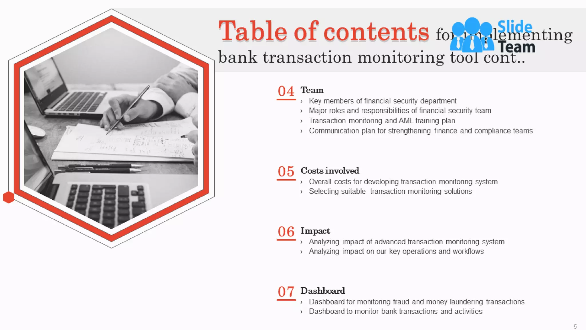 Implementing Bank Transaction Monitoring Tool Powerpoint Presentation Slides Pdf