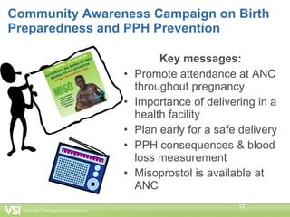 Implementing best practices postpartum hemorrhage_Alisha Graves_10.14.11