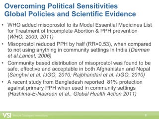 Implementing best practices postpartum hemorrhage_Alisha Graves_10.14.11