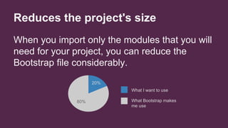 Implementing bootstrap the right way using less (1) | PPT