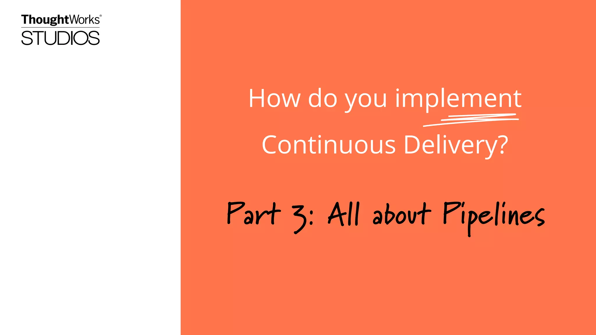 How do you implement Continuous Delivery? Part 3: All about Pipelines | PDF | Computer Software ...