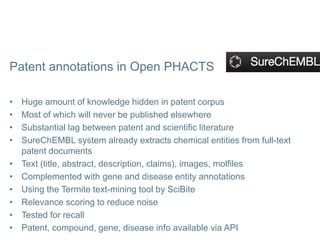 Implementing chemistry platform for OpenPHACTS | PPT