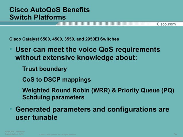 Implementing Cisco IP Switched Networks | PPT