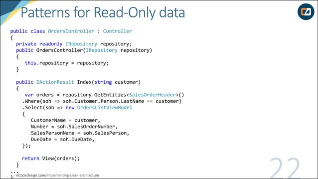 Implementing Clean Architecture | PPT