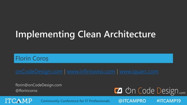 Implementing Clean Architecture | PPT