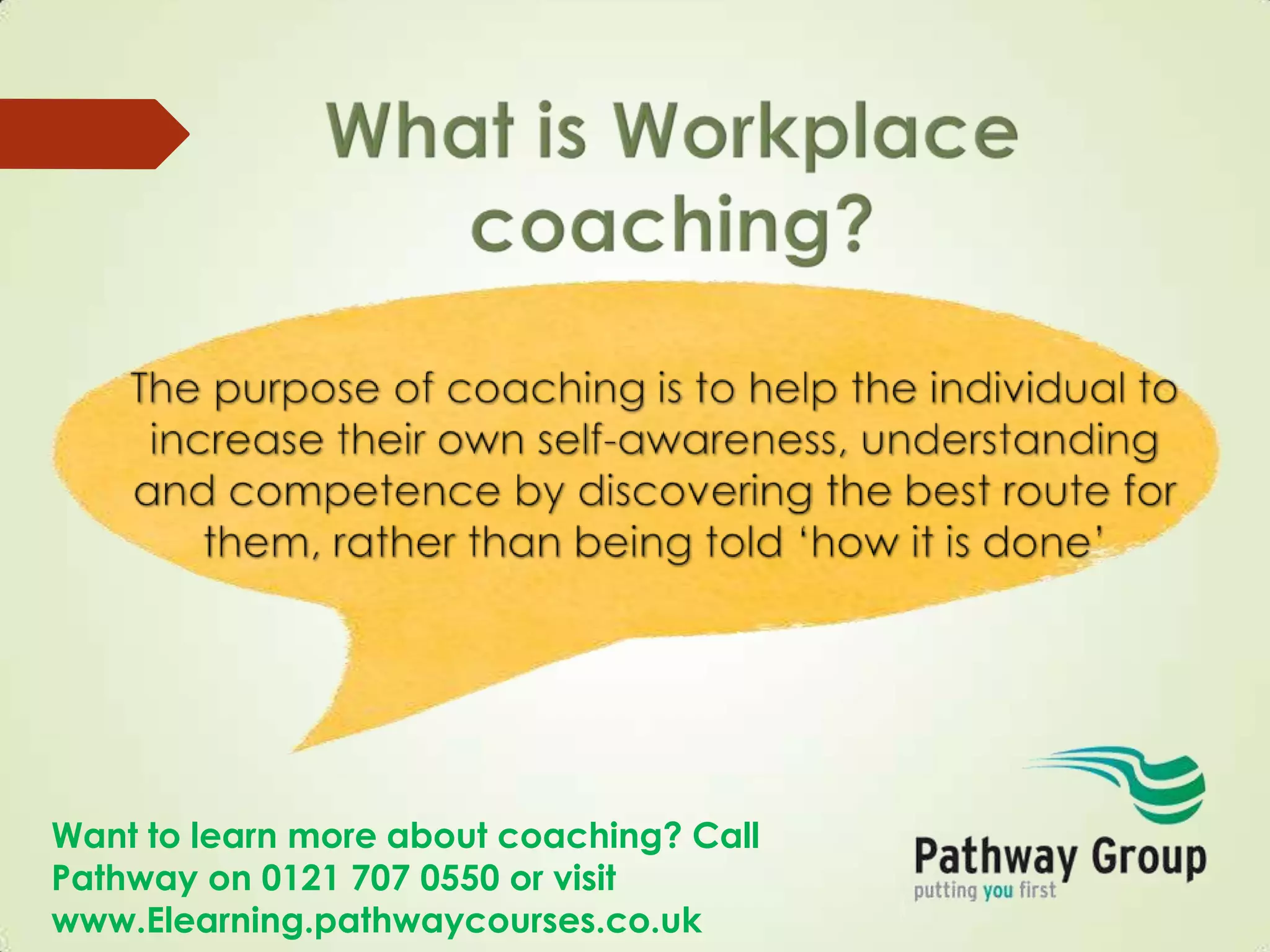 What is Workplace Coaching and why you should implement it? | PPTX