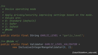 Implementing Configurable Device Security With Security Levels.pptx