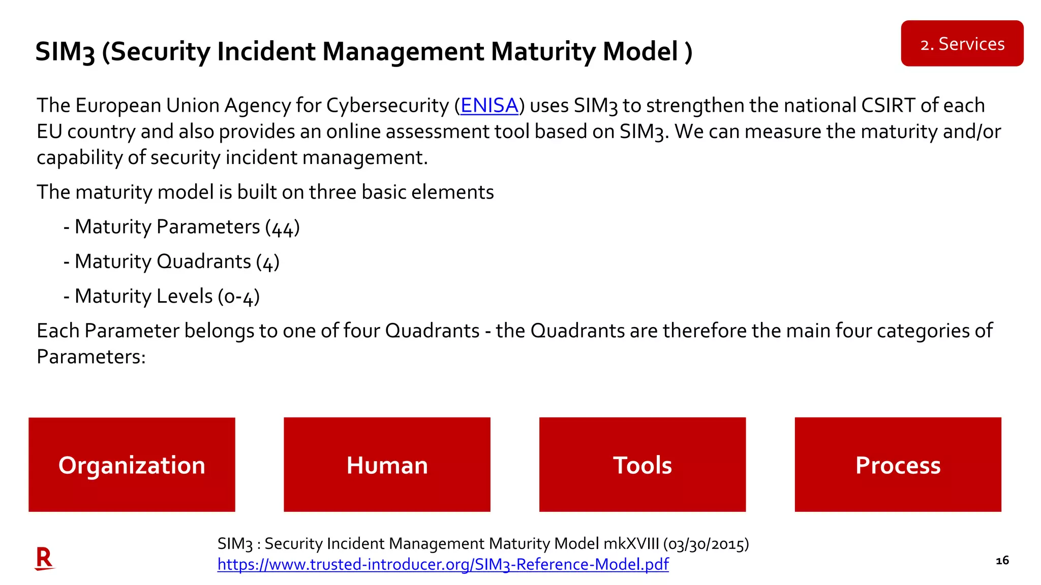 Implementing CSIRT based on some frameworks and maturity model | PPTX