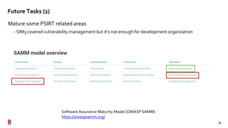 Implementing CSIRT based on some frameworks and maturity model | PPT