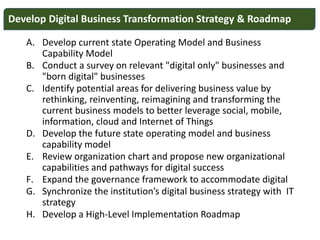 How to Implement Digital Business Transformation in Higher Education ...