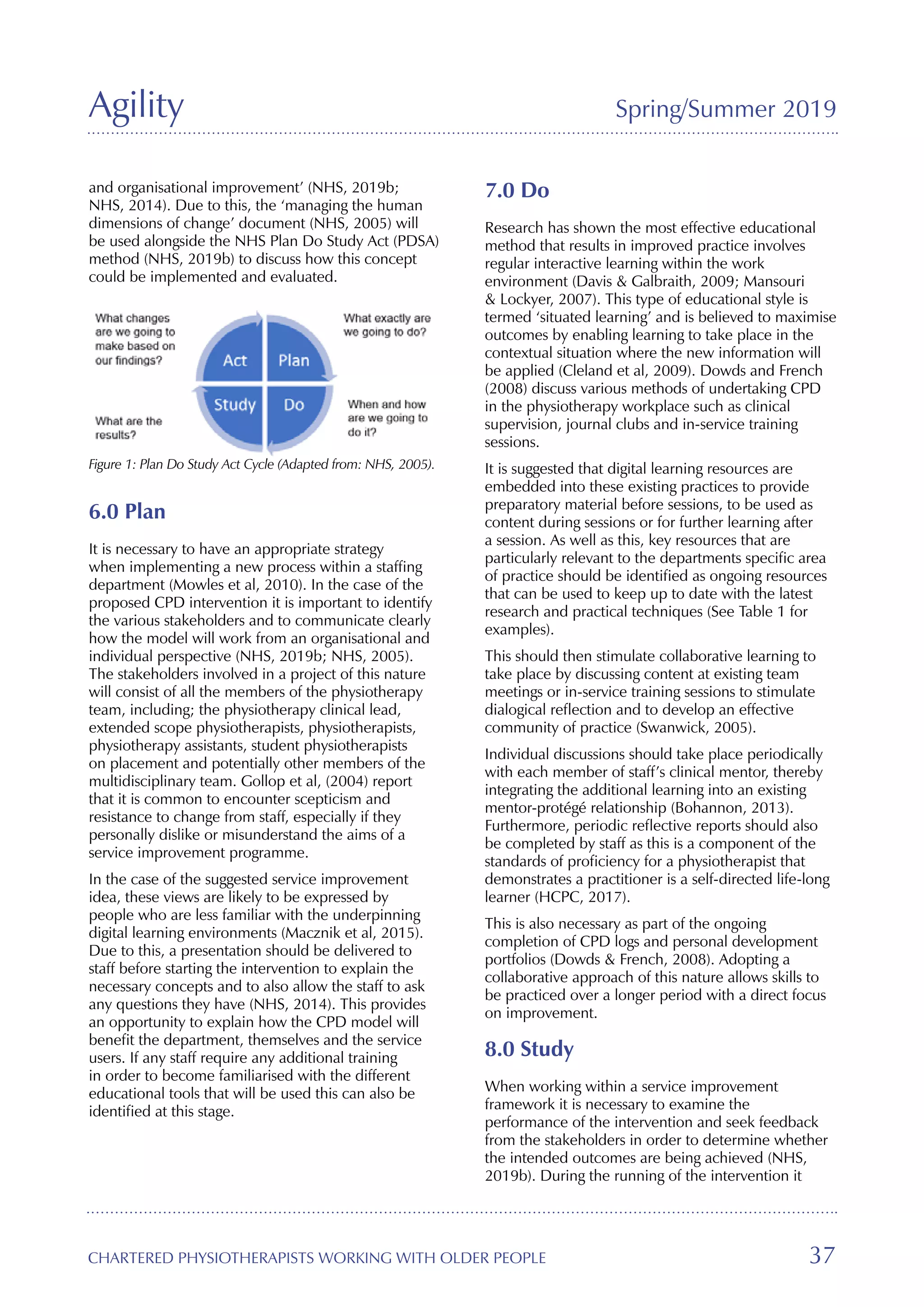 Implementing digital learning methods to provide continuing ...