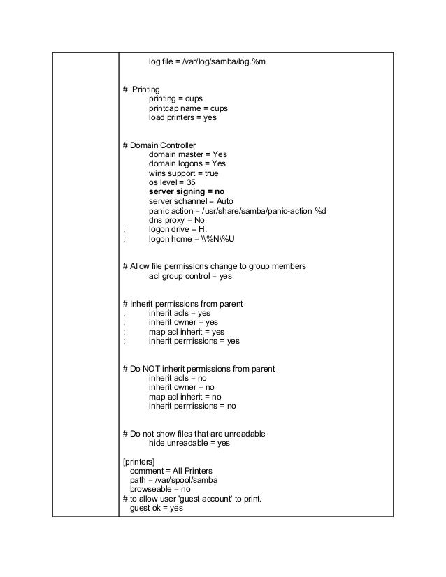 Implementing DNS in Samba PDC