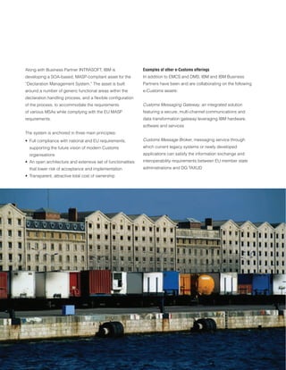 Implementing e-Customs in Europe: An IBM point of view on E Government ...