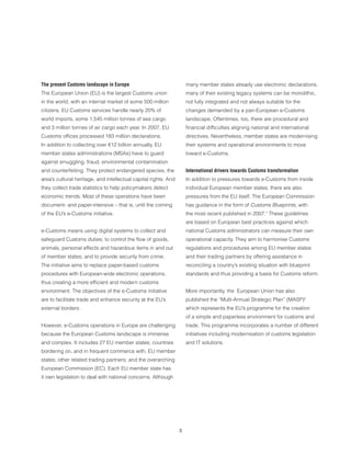 Implementing e-Customs in Europe: An IBM point of view on E Government ...
