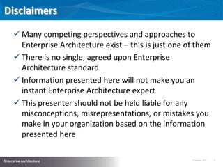 Implementing Effective Enterprise Architecture | PPTX