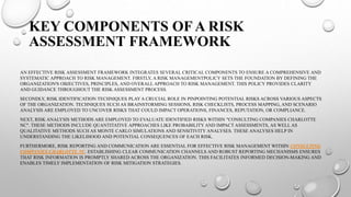 Implementing Effective Risk Assessment Frameworks in Charlotte, NC | PPT