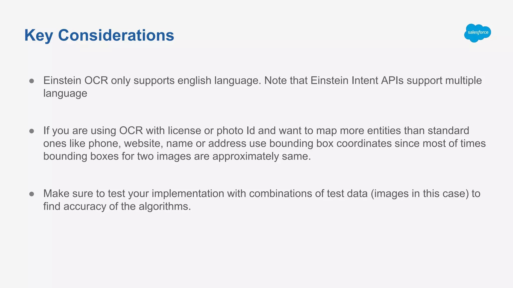 Implementing Einstein OCR | PPTX