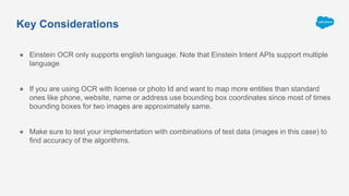 Implementing Einstein OCR | PPTX