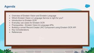 Implementing Einstein OCR | PPTX