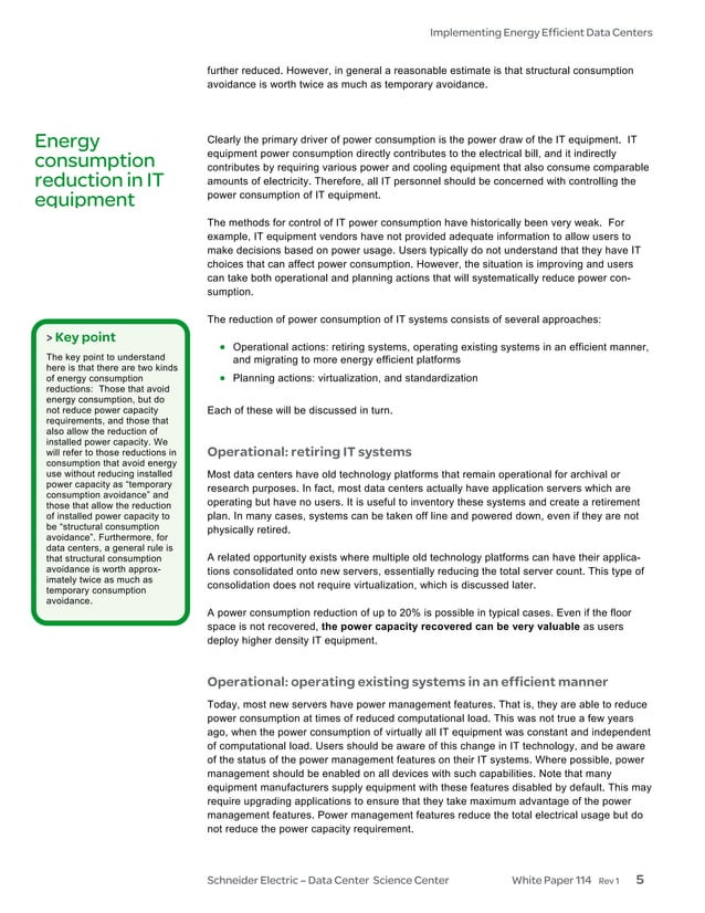 Implementing energy efficient data centers | PDF | Gas and Electric | Home Utilities