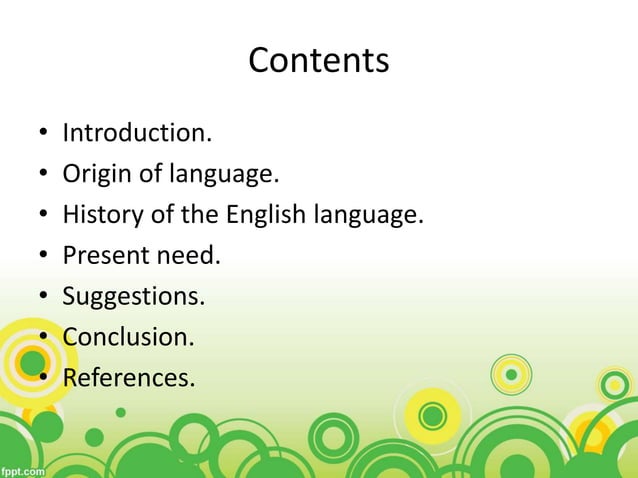 Implementing english for higher education and its prerequiste | PPT