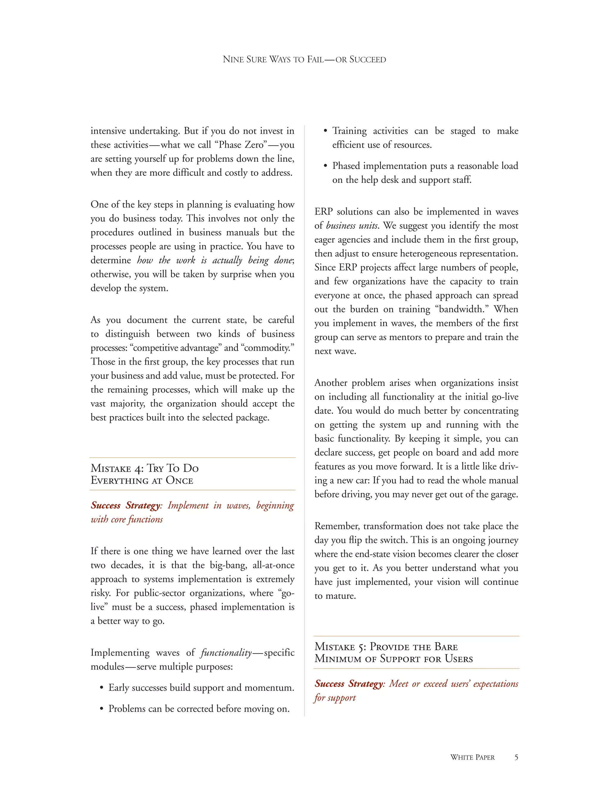 Implementing ERP In Public Sector | PDF