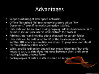 Implementing Folder Redirection In Active Directory | PPTX