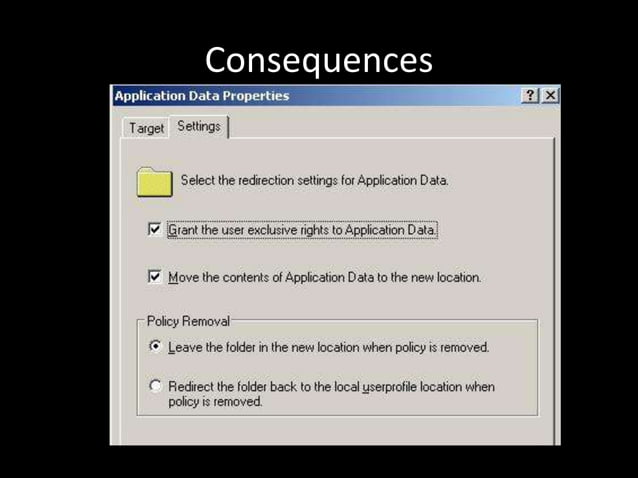 Implementing Folder Redirection In Active Directory Ppt