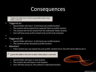 Implementing Folder Redirection In Active Directory | PPTX