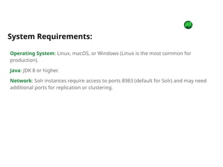 Implementing full text search with Apache Solr | PPTX