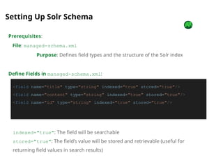 Implementing full text search with Apache Solr | PPTX