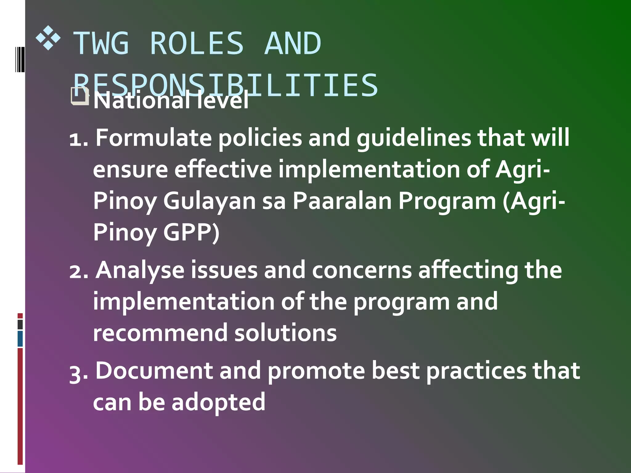 Implementing guidelines gsp revised | PPT