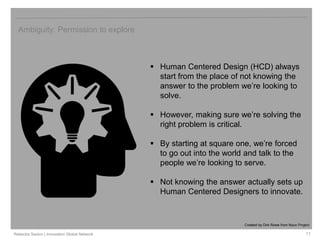 Implementing Human Centered Design as a Method of Change | PPTX ...