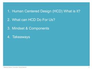 Implementing Human Centered Design as a Method of Change | PPTX ...