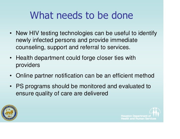 Implementing Hiv Partner Services