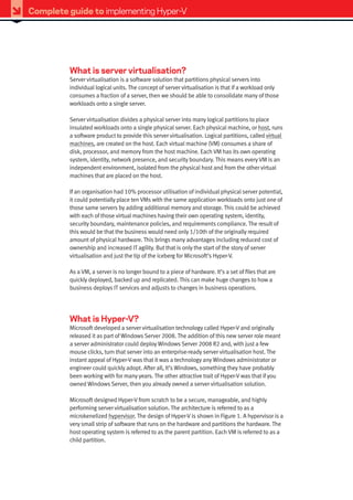 Implementing hyperv | PDF
