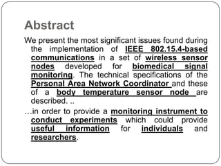 Implementing ieee 802 7 ccc | PPTX