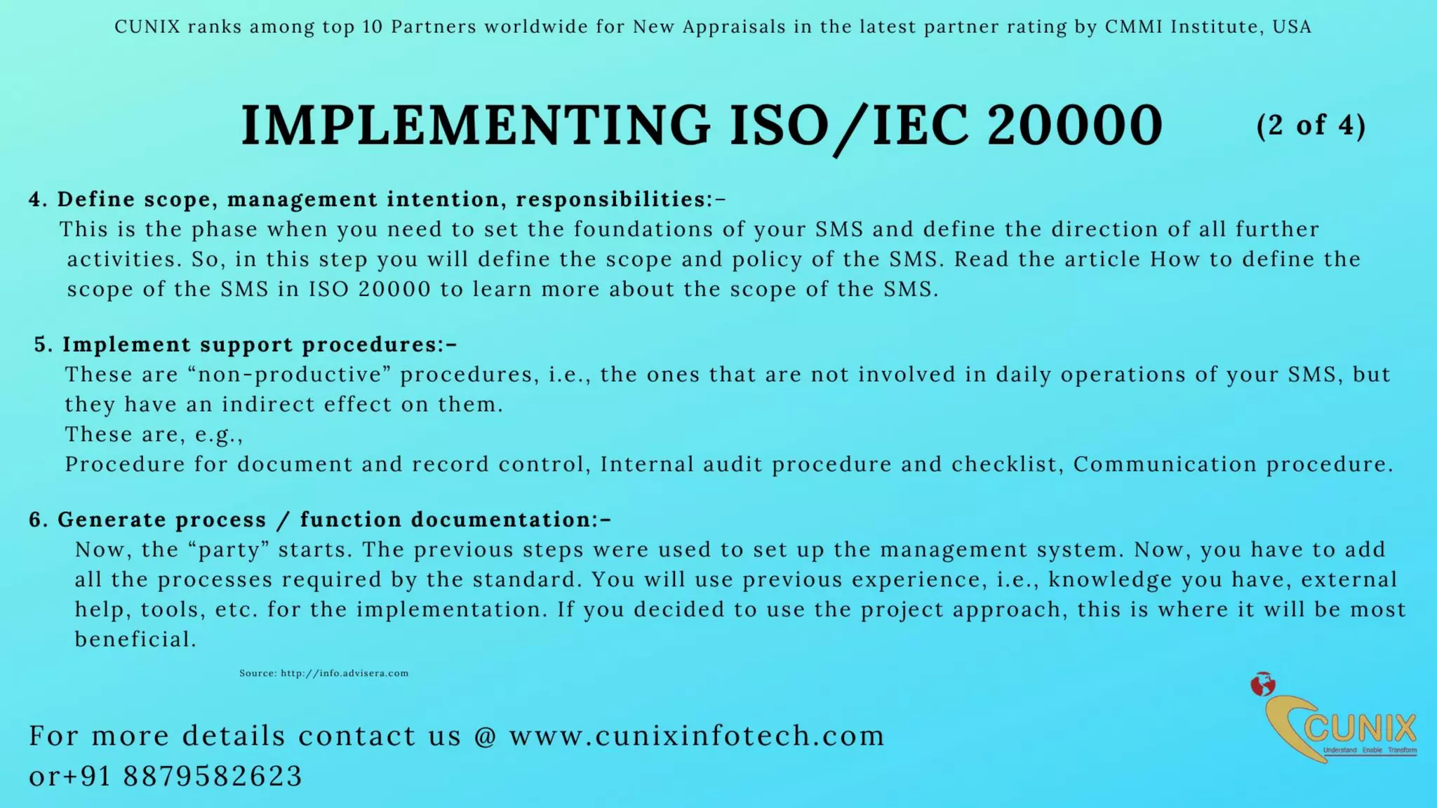 Process of Implementing ISO 20000 | PPT