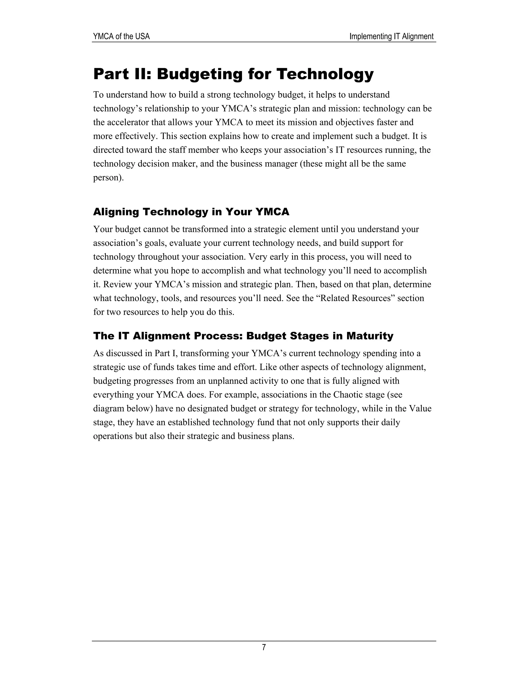 Implementing IT Alignment | PDF