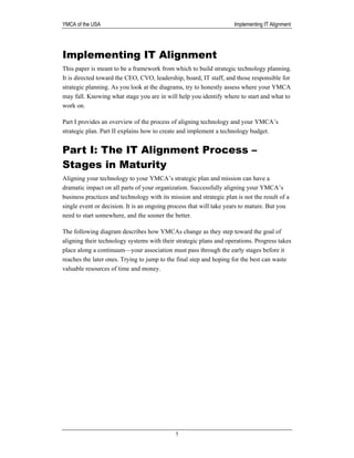 Implementing IT Alignment | PDF