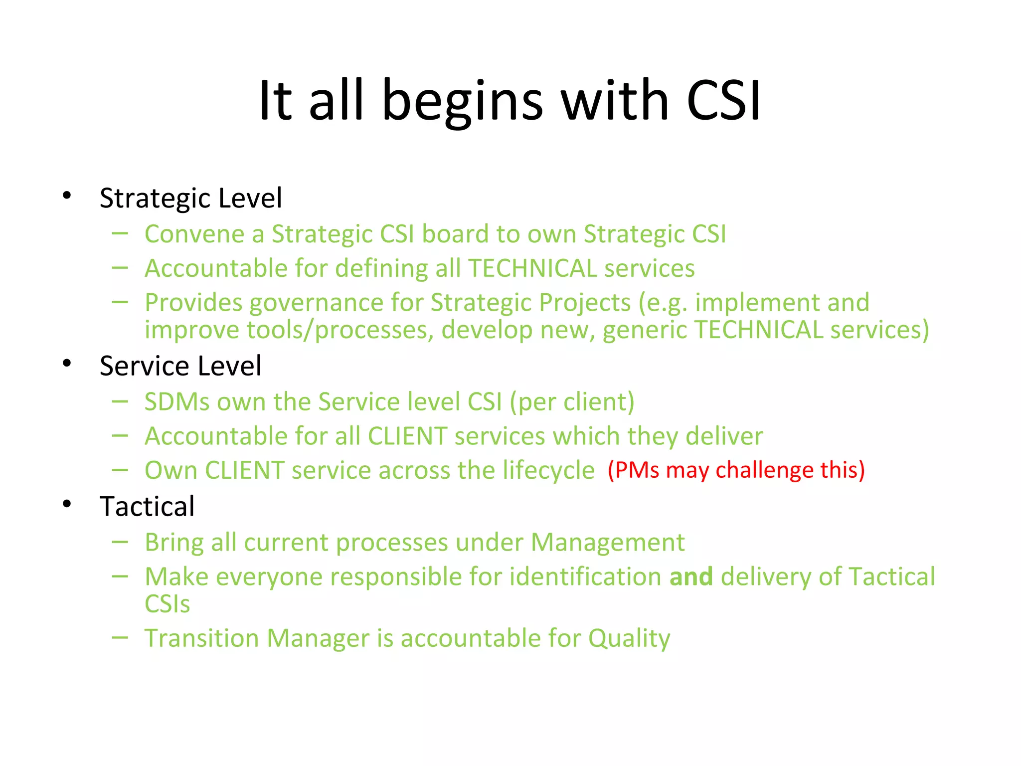 Implementing itil v3 | PPT | IT and Internet Support | Internet
