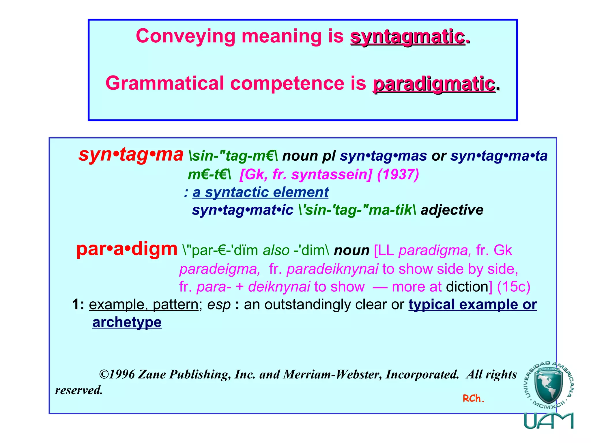 Implementing Language Competencies | PPT