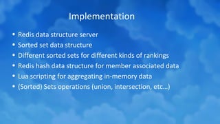 Creating Game Leaderboards with Redis | PPT
