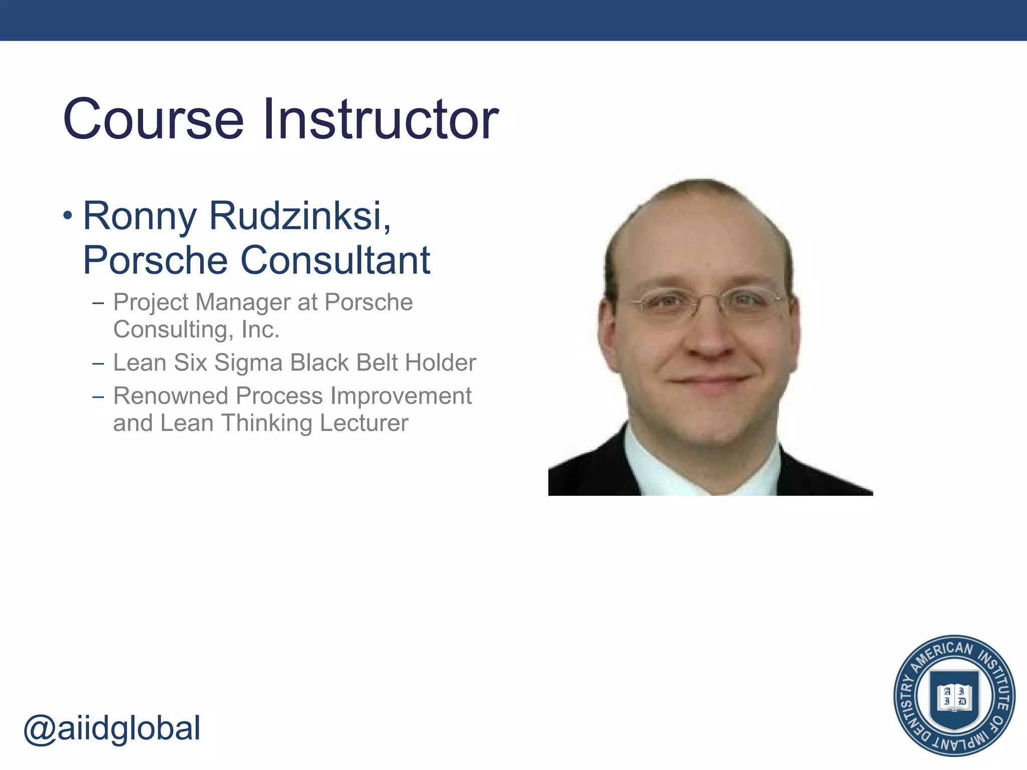 AIID/Porsche Consulting: "Implementing Lean Methodology in an Implant ...