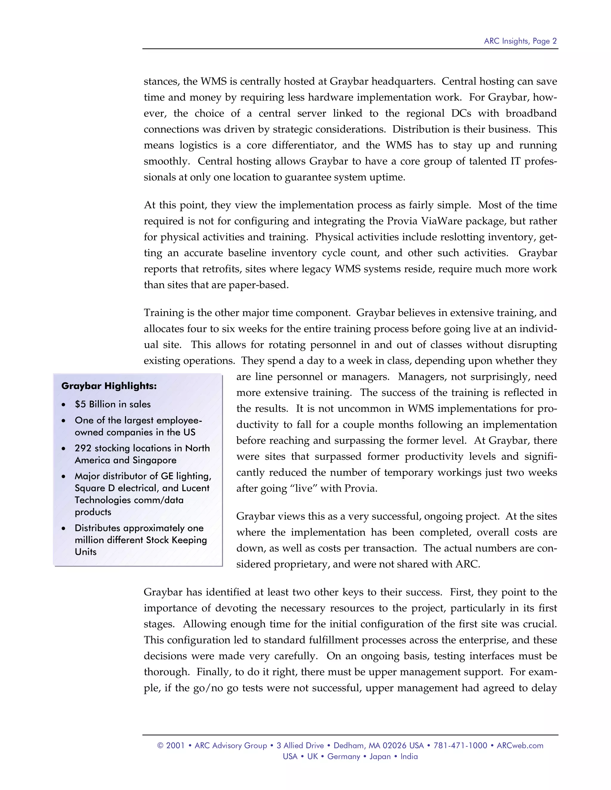 Implementing multi site warehouse management | PDF