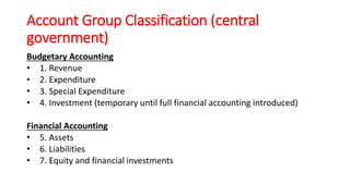 Introducing and Implementing a new Chart of Accounts in Government | PPTX