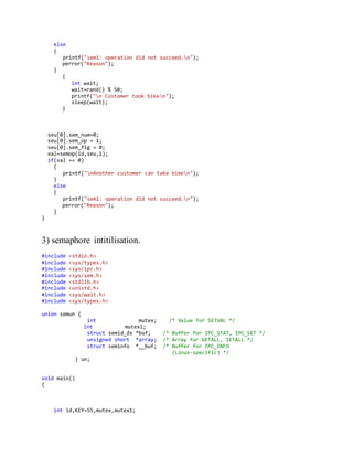 Implementing of classical synchronization problem by using semaphores | PDF
